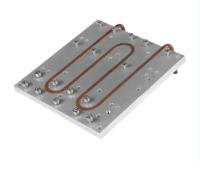 China Copper Pipe heatsink Cold Plate  For Equipment for sale