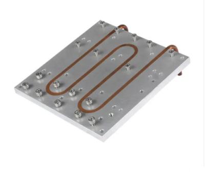 China Copper Pipe heatsink Cold Plate  For Equipment for sale