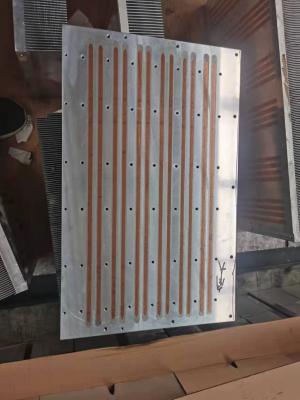 China Custom Copper Skived Fins Aluminum Heat Pipe Heatsink With CNC Process for sale
