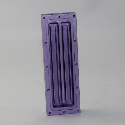 China Customized Copper Cold Plate Heat Sink , Cold Plate With Water Channel Plating for sale