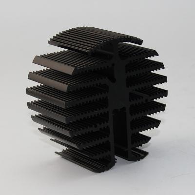 China Electroplated Heatsink Extrusion Radiator Industrial Aluminum Profiles for sale