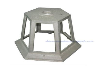 China Corrosion Resistant Aluminium Die Castings , A380 Aluminum Garden Led Light Housing for sale