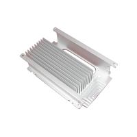 China Solar Energy Equipment Extruded Aluminum Heatsink , Silver Anodize Treatment for sale