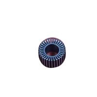 China Blue Silver Anodize Extruded Aluminum Heatsink For Small Power LED for sale