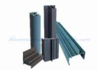 China Door Extruded Aluminum Profiles Thickness 1.0mm Powder Coating for sale