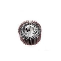China Customized Aluminum Heat Sinks Round Black Anodize For LED Light for sale