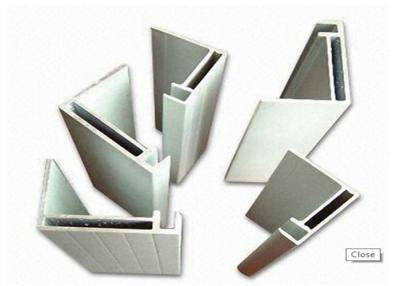 China Solar Panel Aluminium Frame Electrophoresis Extruded Aluminum Profiles T4 / T5 / T6 for sale