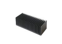 China Black / White Anodize Extruded Aluminum Heatsink Temper T3 - T8 for sale