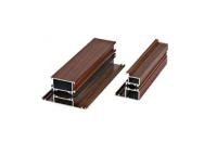 China 6063 / 6061 Wood Grain Aluminum Profiles Customized For Funiture for sale