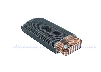 China Big Power Copper Pipe Aluminum Fin HeatSink For Projector Machine for sale