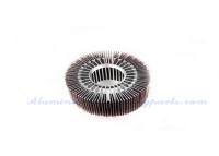 China Precision Round 15W Aluminum Extrusion Heat Sink For LED Lamp for sale