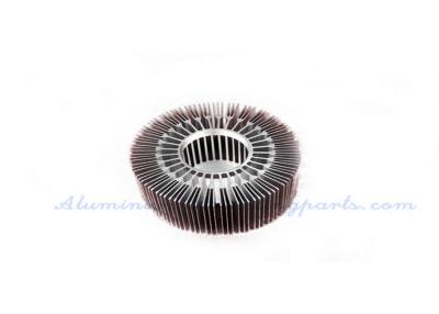 China Precision Round 15W Aluminum Extrusion Heat Sink For LED Lamp for sale