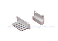 China Silver Anodize Extruded Aluminum Heat Sink For UPS for sale