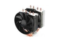 China CPU Cooler Copper Pipe Heat Sink Cooling Double 121 X 121 X 151mm for sale