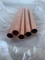 China Bended Grooved Brazing Copper Pipes 150x190mm For Air Conditioner Heatsink for sale