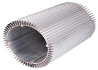 China Anodizing Drilling Extruded Aluminum Heatsink Round 6063 T6 for sale