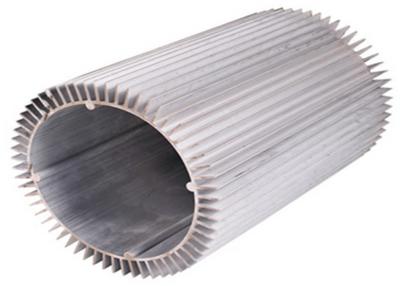 China Anodizing Drilling Extruded Aluminum Heatsink Round 6063 T6 for sale