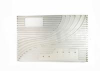 China Customized 100w Led Cooper Pipe Heat Sink , Chrome Plating Heat Sink for sale