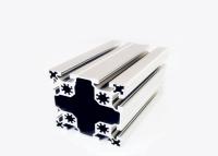 China T3 - T8 Flat Extruded Aluminum Profiles 6063 Alloy Silver for sale