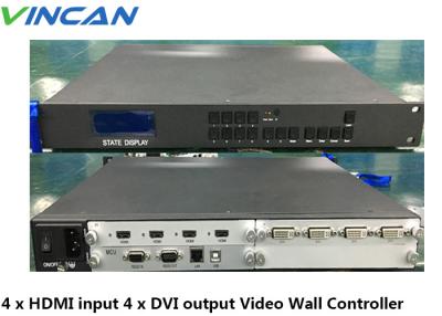 China Movie 2x2 3x3 4K HDMI Video Wall Controller And Processor 1x3 4x4 for sale