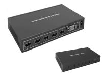China Full 1080P 3D 4k 60hz 4x1 Quad Hdmi Multiviewer With Seamless Switcher Function for sale