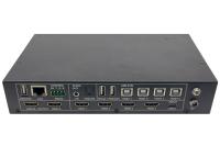 China 5x Inputs And 2x Outputs Seamless UHD Video Switcher With Multiview And KVM Control for sale