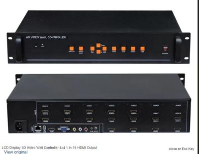 China LCD Video Wall Controller – Powerful Control for Multi-Screen Setups for sale