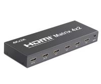 China 6x4 4k hdmi matrix switcher extender 4x2 hdmi matrix switch box for sale