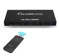 China High Resolution HDMI Matrix Switcher HDCP2.2 Support And 4Kx2k 60Hz for sale