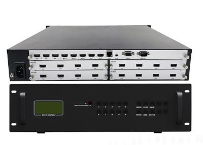 China Up to 3840x2160 60Hz Modular Video Wall Controller with IP Control Mode for sale