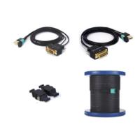 China MPO FIBER CABLE DVI – High-Performance DVI Fiber Converter, 4K@30Hz, 10.2Gbps for sale