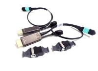 China Long-Distance Transmission HDMI Fiber Optic Cable with Standard MPO Fiber Connector for sale