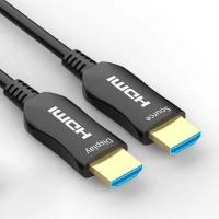 China Long Range to 4K and 8K HDMI Fiber Optic Cable supports HDMI 2.0/1.4 for sale