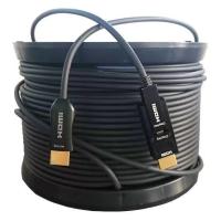China HDMI 2.0 Fiber Optic Cable 4K Resolution Support for Long Distance Connectivity for sale