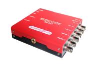 China 3G/HD/SD-SDI Quad Multiviewer and Switcher with Audio Meter Display for sale