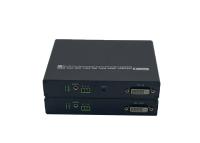 China 20KM DVI over Fiber Extender | Zero Latency | Plug & Play for Control Rooms for sale