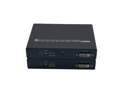 China 20KM DVI over Fiber Extender | Zero Latency | Plug & Play for Control Rooms for sale