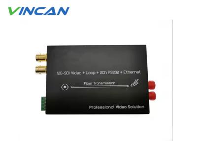 China Professional 12G SDI Extender with Real-Time 4K, Audio & Data over Fiber for sale