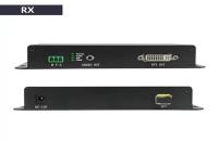 China 20km DVI Fiber Extender | 1080p@60Hz | HDMI 1.3 & 3.5mm Audio Support for sale
