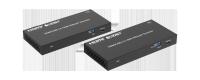 China HDMI HDBaseT Extender 4k 150m HDBaseT&usb hdmi hdbaset 2.0 kvm extender for sale