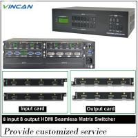 China 8 In 8 Out 22W HDMI Matrix Switcher Full Digital HDMI Signal Switcher for sale