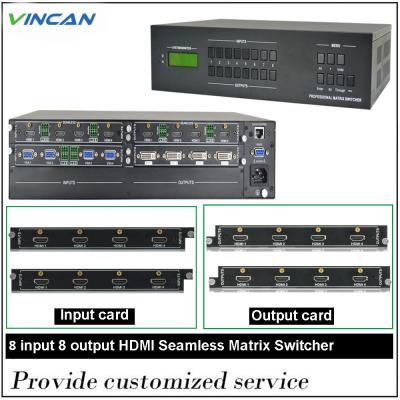 China 8 In 8 Out 22W HDMI Matrix Switcher Full Digital HDMI Signal Switcher for sale