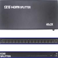 China HDMI Video Splitter 1 In 16 Out , AV Video Distributor For 4K Displays for sale