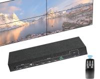China 4K 30Hz 2x2 LCD Video Wall Controller Multi Monitor Splicing Processor for sale