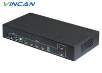 China 6 Channel Video Wall Controller 2x3 3x2  with RS232 Control for 6 TV Splicing for sale