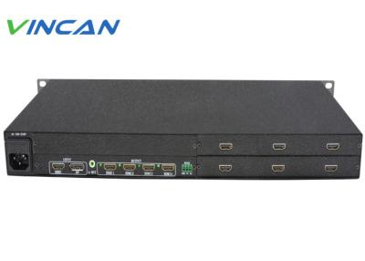 China 1x6 Video Wall Controller HDMI Splitter | LCD Wall Controller for 6 TV Display Setup for sale