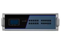 China Redundant Power Supported 88 Ports 3.5 U Fiber KVM Transmitter and Receiver Node KVM Fiber Matrix for sale