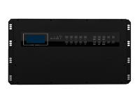 China 7 U 136 Ports Fiber Kvm Transmitter And Receiver Node Kvm Fiber Matrix for sale