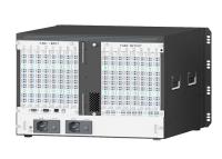 China 7 U 136 Ports Fiber Kvm Transmitter And Receiver Node Kvm Fiber Matrix for sale