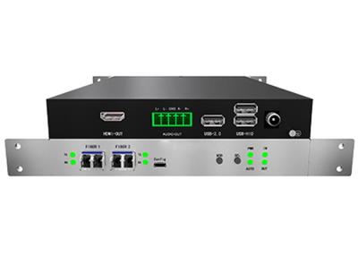 China Next Generation Fiber KVM Matrix Node | Supports 4K@60Hz 4:4:4, Agent Visualization, SFP Module Cards for sale